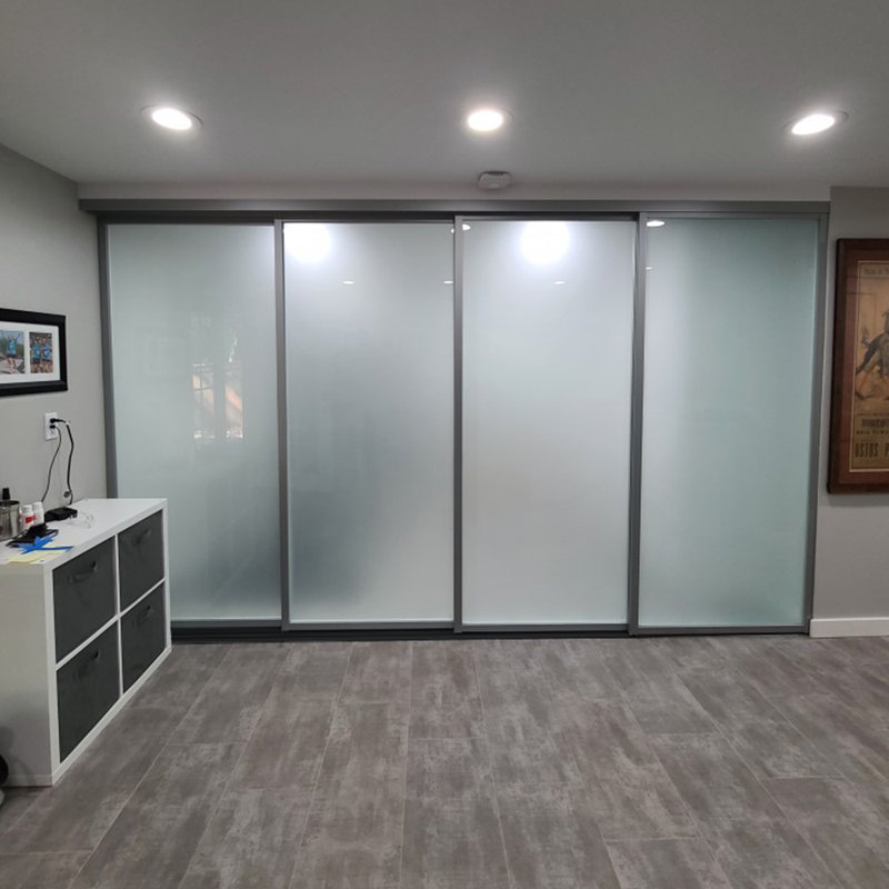 Frosted glass panel store